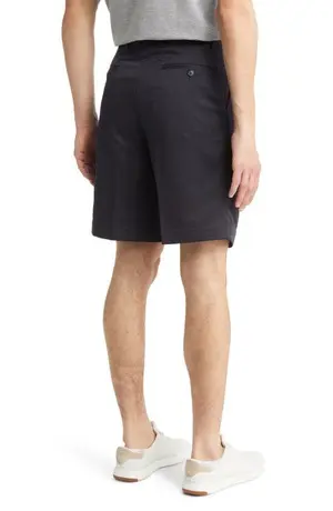 Berle Microfiber Pleated Shorts