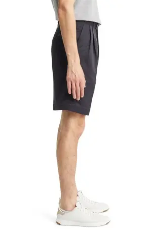 Berle Microfiber Pleated Shorts