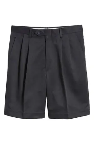 Berle Microfiber Pleated Shorts