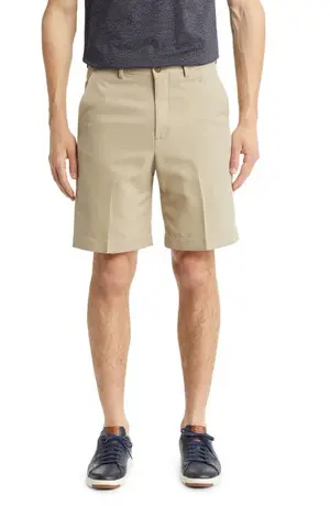 Berle Microfiber Flat Front Shorts