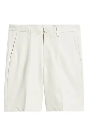 Berle Flat Front Shorts - Stone