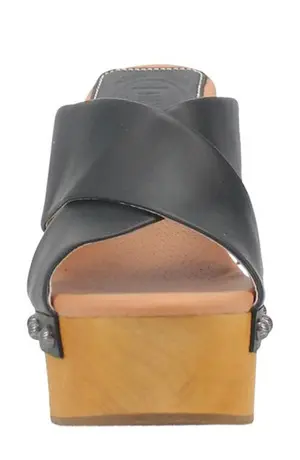 DINGO Driftwood Platform Wedge Sandal