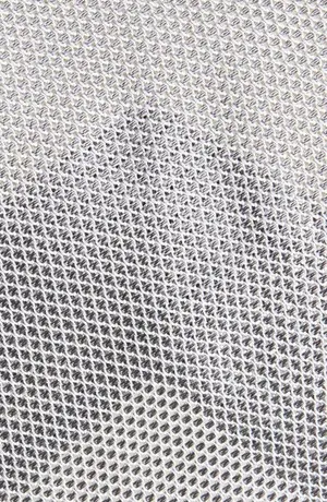 Thom Sweeney Silk Grenadine Neck Tie - Grey