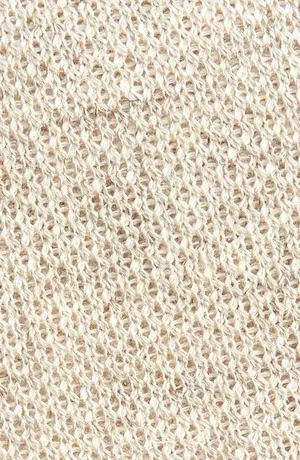 Thom Sweeney Linen Knit Neck Tie - Beige