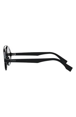 Fendi Ff Around 52mm Oval Sunglasses