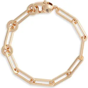 Jenny Bird Andi Paper Clip Chain Bracelet - High Polish Gold