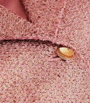 St. John Cropped Sequin Jacket