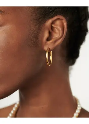 MISSOMA 18kt -plated Hoop Earrings