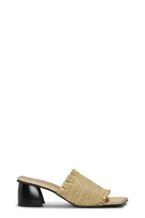 GANNI Smock Mid Heel Mules