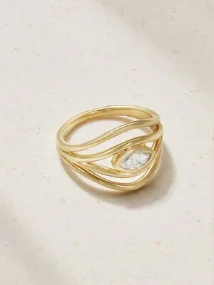 ALMASIKA Terra Nova 18-karat Diamond Ring
