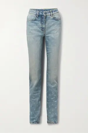 Givenchy Printed High-rise Skinny Jeans