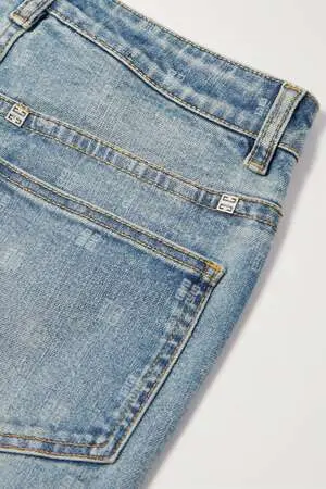 Givenchy Printed High-rise Skinny Jeans