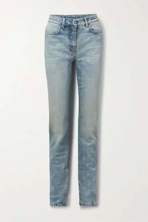 Givenchy Printed High-rise Skinny Jeans