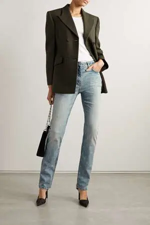 Givenchy Printed High-rise Skinny Jeans