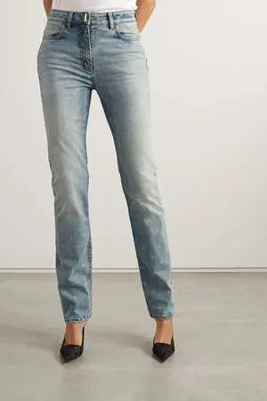 Givenchy Printed High-rise Skinny Jeans