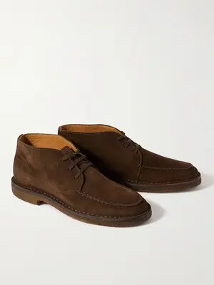 DRAKE'S Crosby Suede Chukka Boots - Brown