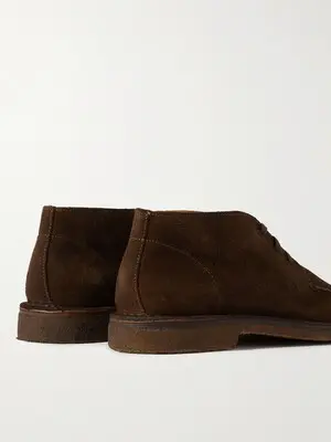 DRAKE'S Crosby Suede Chukka Boots - Brown