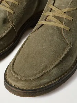 DRAKE'S Crosby Suede Chukka Boots - Green