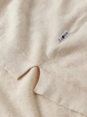 Nn07 Ryan 6311 Cotton And Linen-blend Polo Shirt - Neutrals