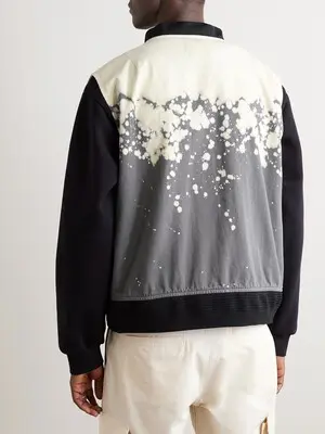 NOMA T.D. Hand-dyed Cotton-twill Gilet