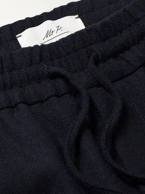 Mr P. Tapered Virgin Wool-blend Sweatpants
