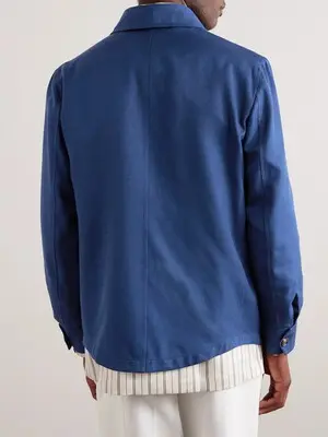 UMIT BENAN Explorer Slub Linen Shirt Jacket