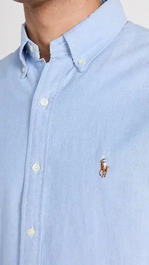 Polo Ralph Lauren Classic Fit Iconic Oxford Shirt - Blue