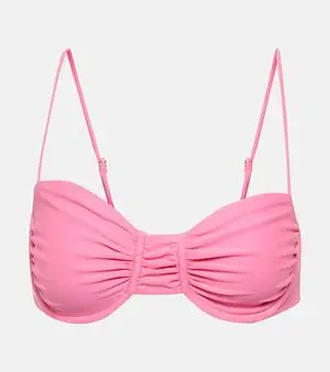 Jade Swim Mia Bikini Top - Pink
