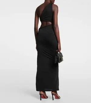 Jade Swim Yana One-shoulder Maxi Dress - Black
