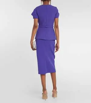 Safiyaa Cassiopeia Crêpe Top