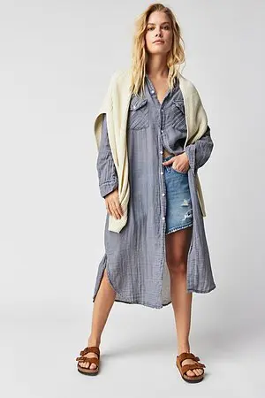 Cp Shades Double Cloth Maxi Top