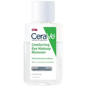 Cerave Comforting Eye Makeup Remover With Hyaluronic Acid For Waterproof Makeup - One-color