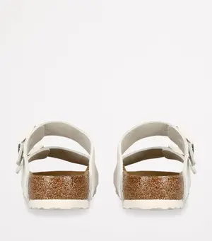 BIRKENSTOCK Suede Arizona Sfb Sandals - White