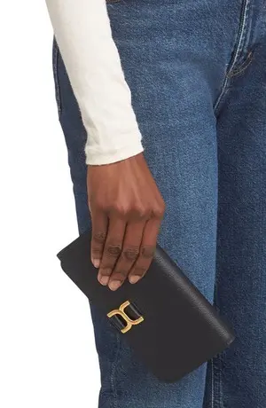 Chloé Marcie Leather Long Wallet