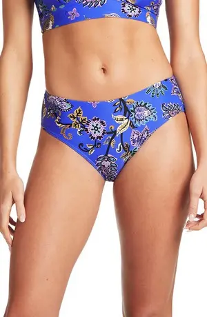 SEA LEVEL Mid Bikini Bottoms - Cobalt