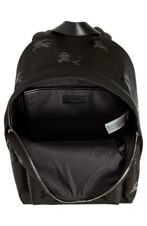 Burberry Jett Equestrian Knight Nylon Backpack