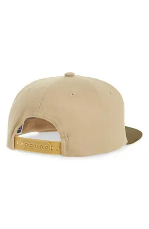 Herschel Supply Co. Whaler Baseball Cap - Irish Cream/ Ivy Green