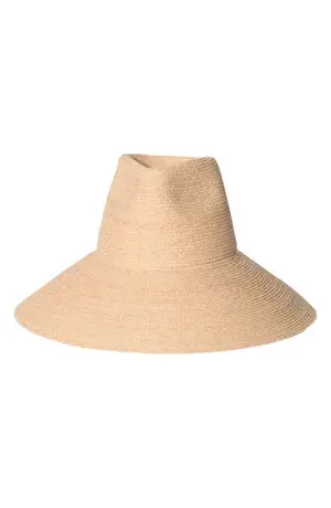 JANESSA LEONÉ Janessa Leoné Tinsley Straw Bucket Hat