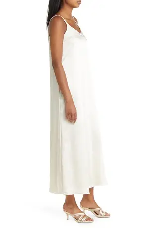 Vince Camuto Satin Maxi Dress