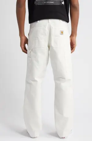 Carhartt Work In Progress Double Knee Pants - Wax Rinsed