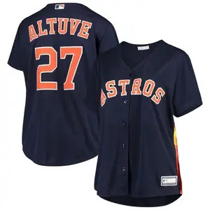 Profile Jose Altuve Houston Astros Alternate Replica Player Jersey