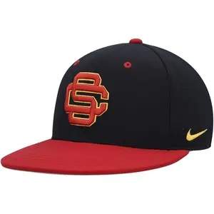 Nike Usc Trojans Aero True Baseball Performance Fitted Hat