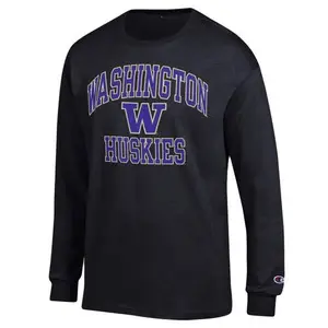 Champion Washington Huskies High Motor Long Sleeve T-shirt