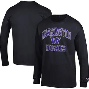 Champion Washington Huskies High Motor Long Sleeve T-shirt