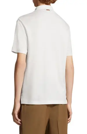 Zegna High Performance™ Wool Polo - White