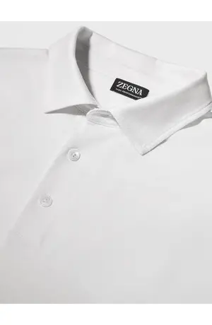 Zegna High Performance™ Wool Polo - White