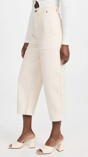 Khaite Hewey Cropped Jeans