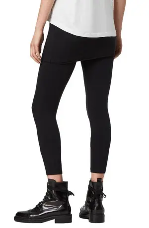 ALLSAINTS Raffi Skirted Leggings