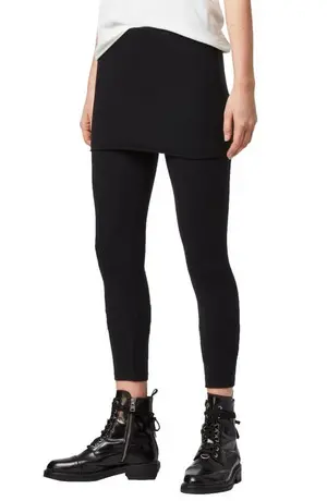 ALLSAINTS Raffi Skirted Leggings
