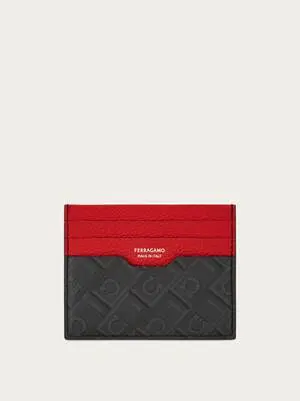FERRAGAMO Cit Card Holder - Red